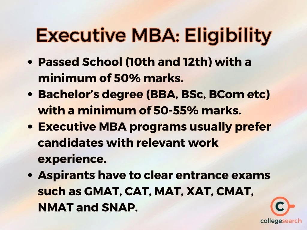 Executive MBA: Full Form, Admission 2024, IIM, Eligibility, Fees, Jobs